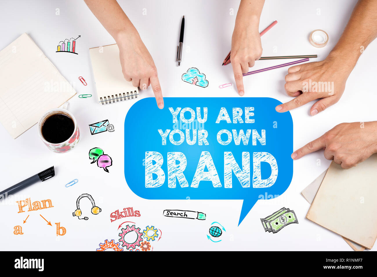 You Are Your Own Brand Stock Photo - Alamy
