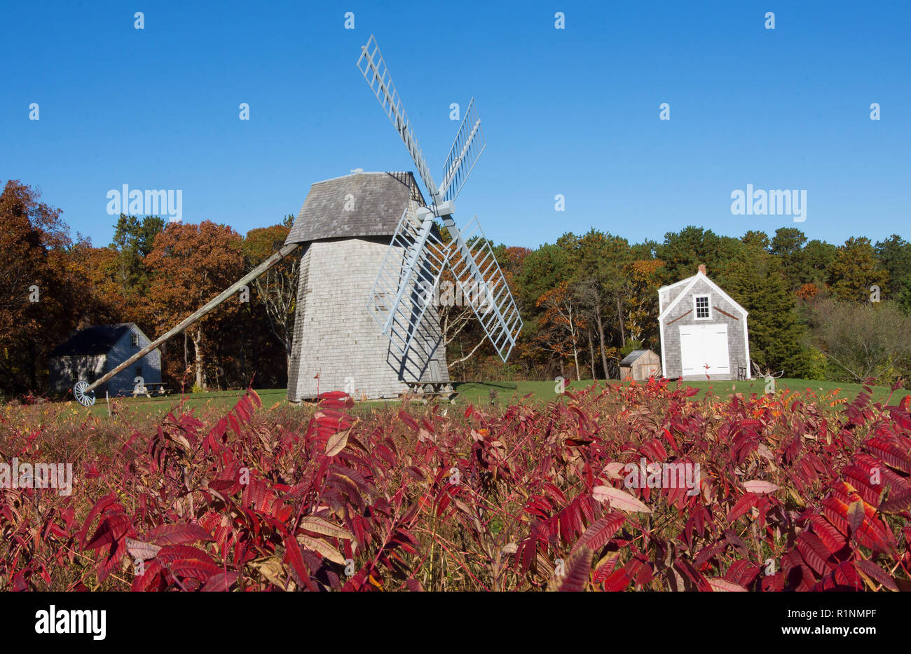 Old higgins farm windmill hi-res stock photography and images - Alamy