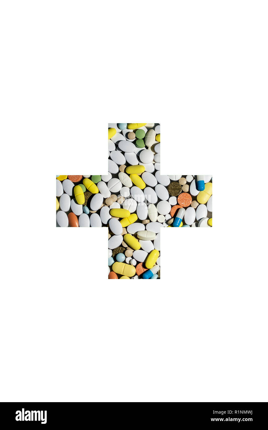 colored pills for the treatment of diseases and drug addiction in the ...