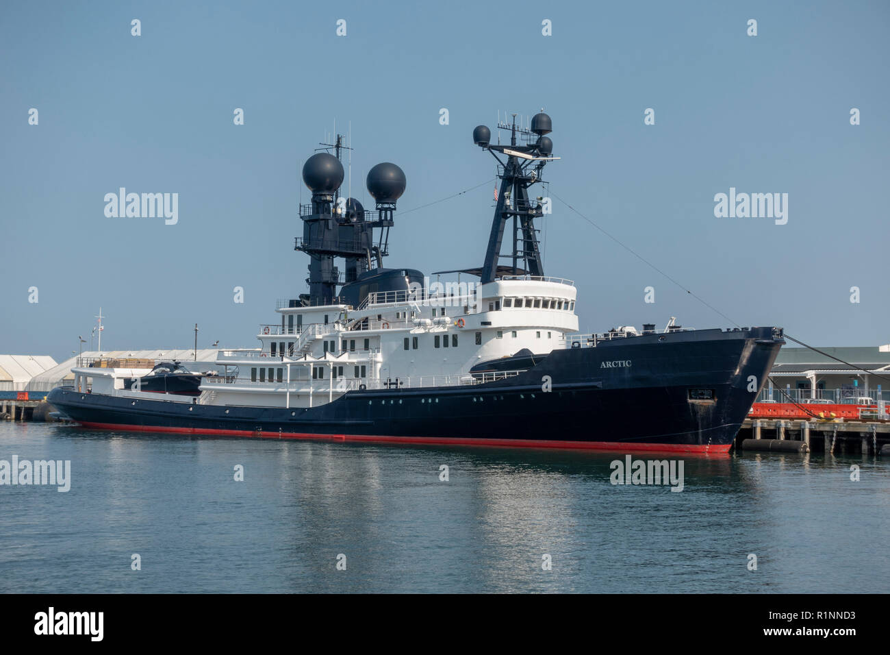 The Arctic P Luxury Motor Yacht by Schichau Unterwesser on the ...