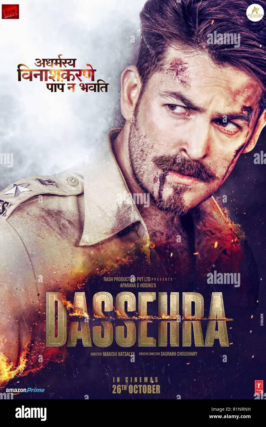 DASSEHRA, Indian poster in English and Hindi, Neil Nitin Mukesh, 2018 ...