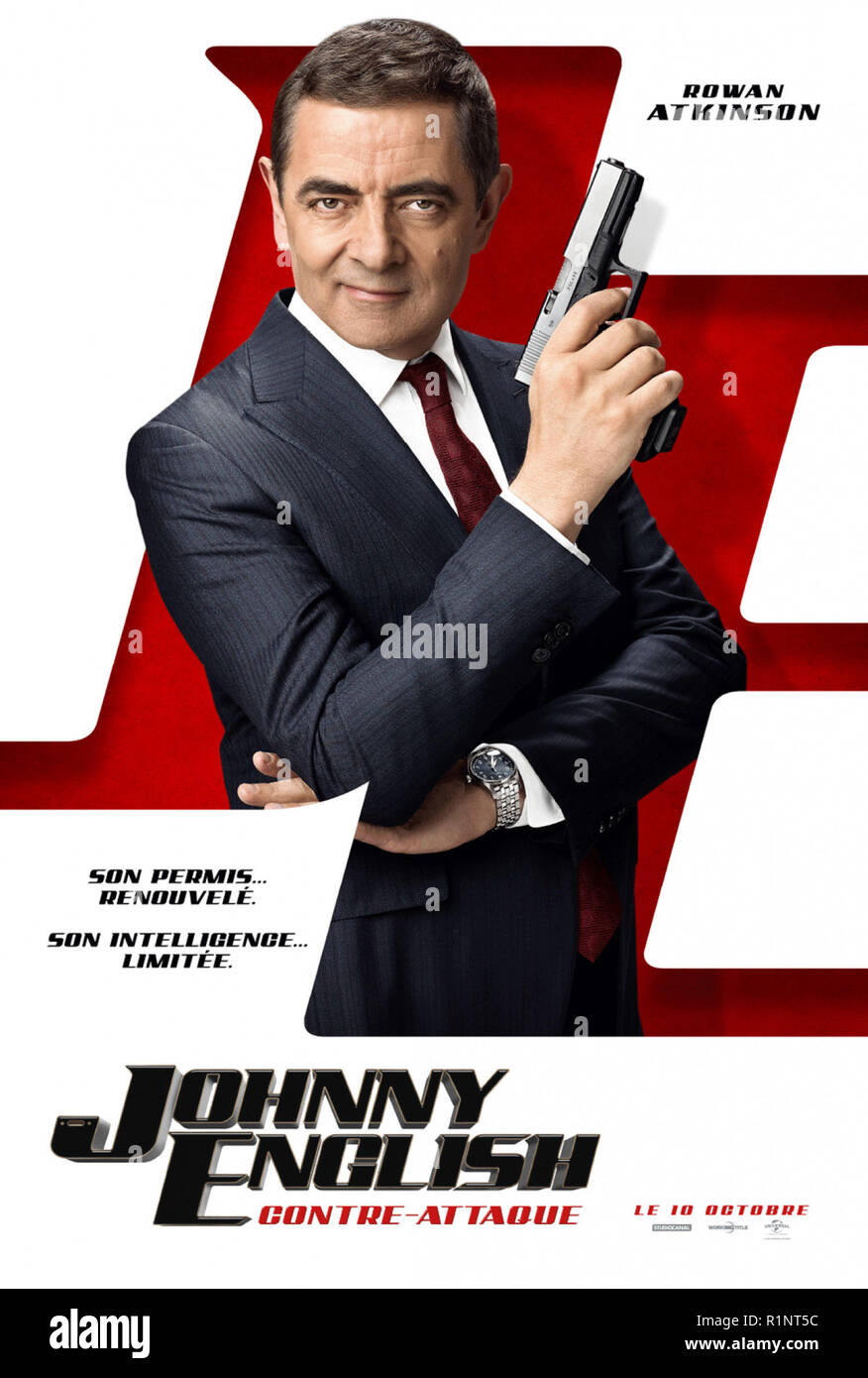 JOHNNY ENGLISH STRIKES AGAIN, poster from France, Rowan Atkinson, 2018 ...