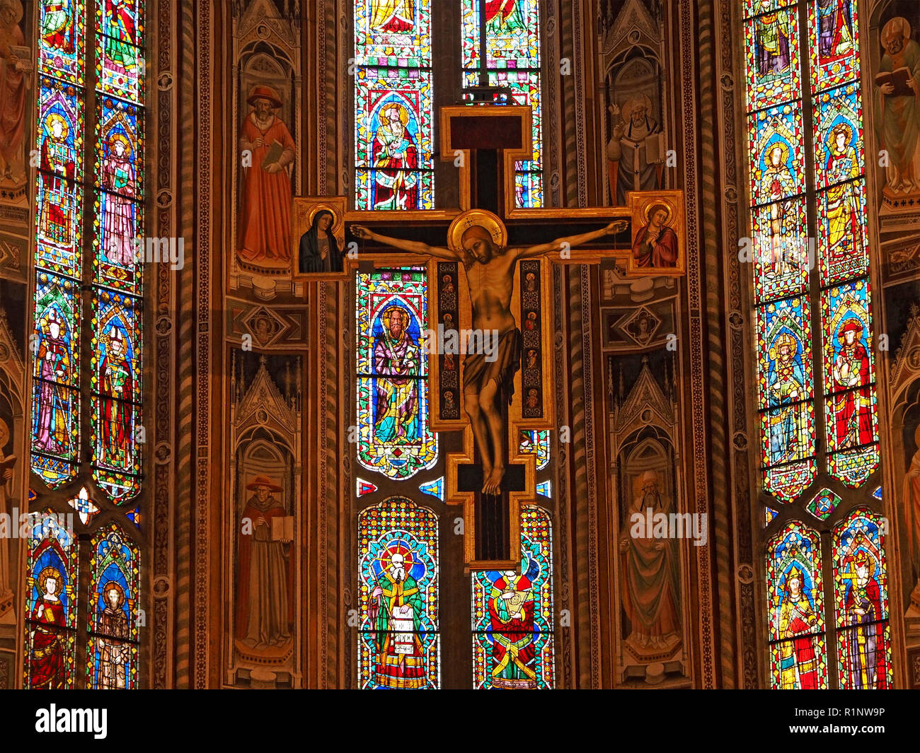 Renaissance italian stained glass hi-res stock photography and images ...