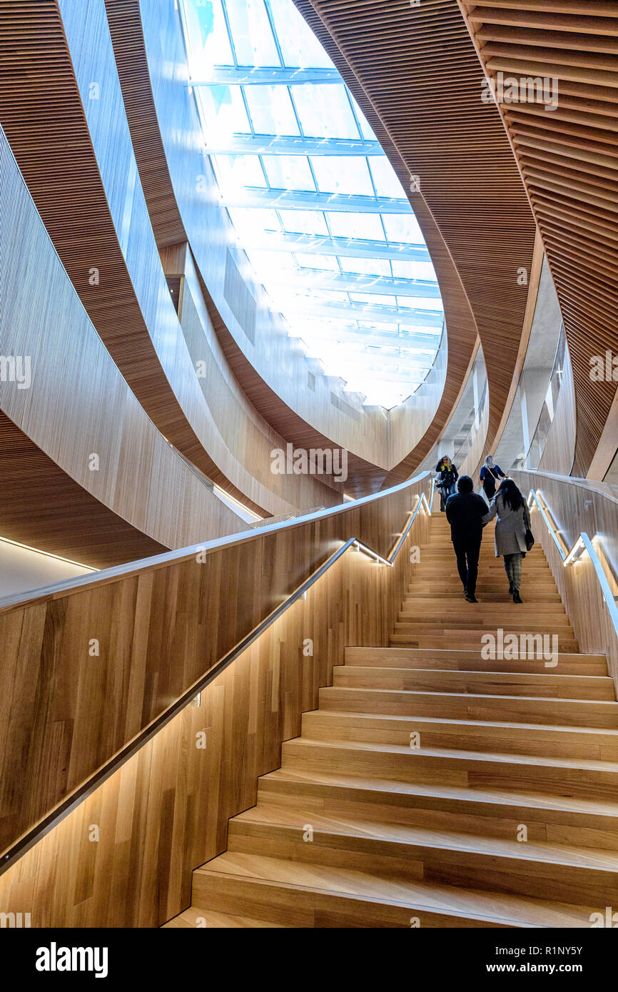 The Calgary Central Library, also known as the Calgary New Central ...