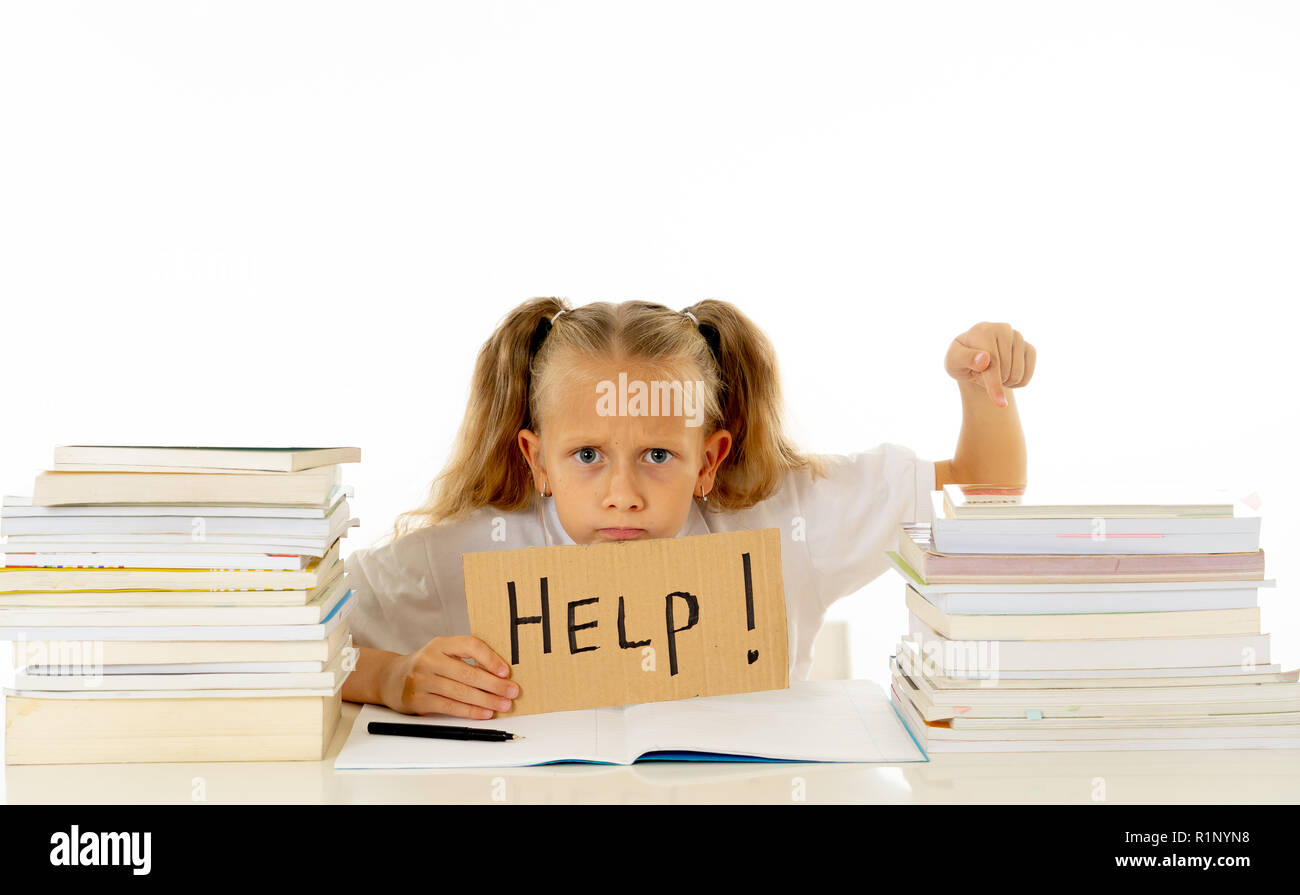 Tired Children At School