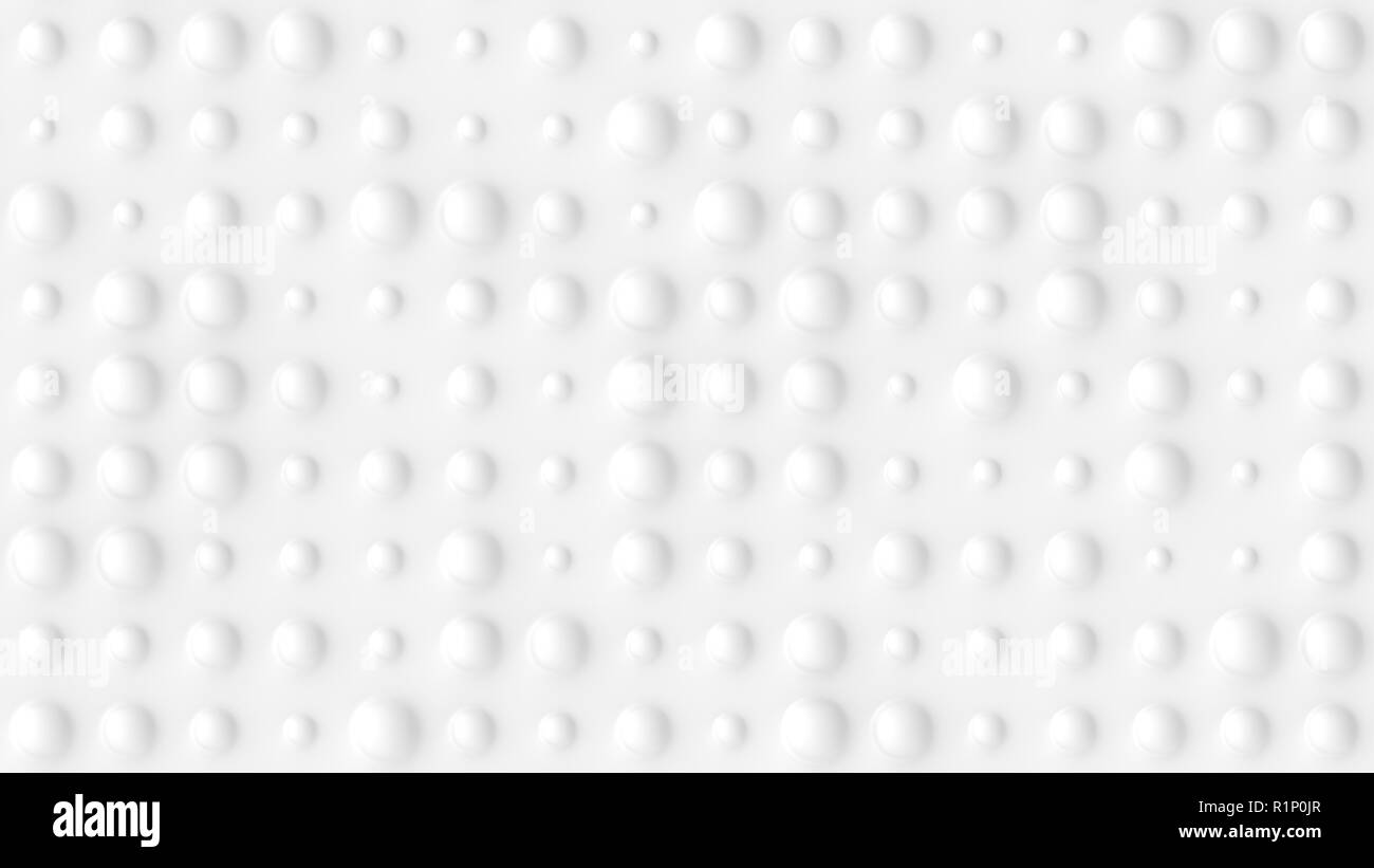 3d rendered texture of random bumps on a flat surface on a white ...