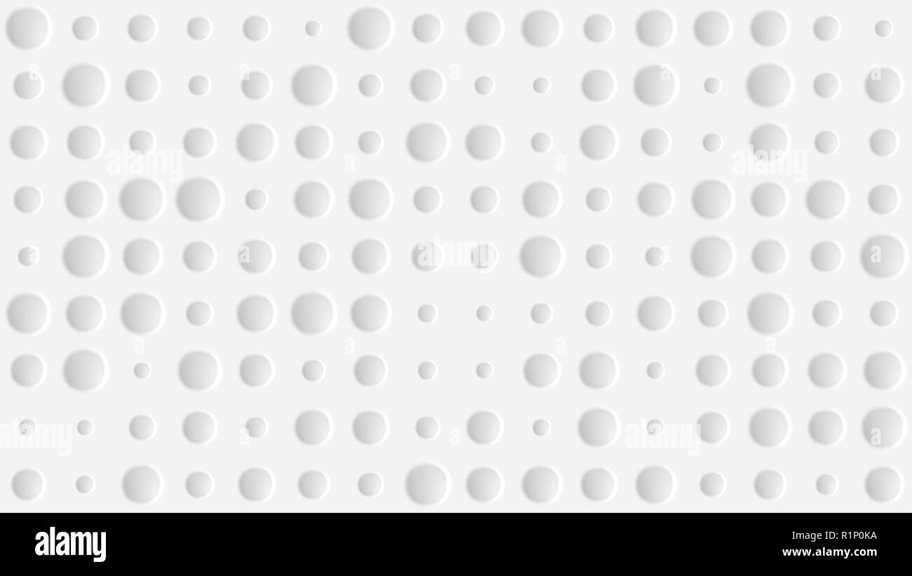 3d rendered texture of random dimples on a flat surface on a white ...