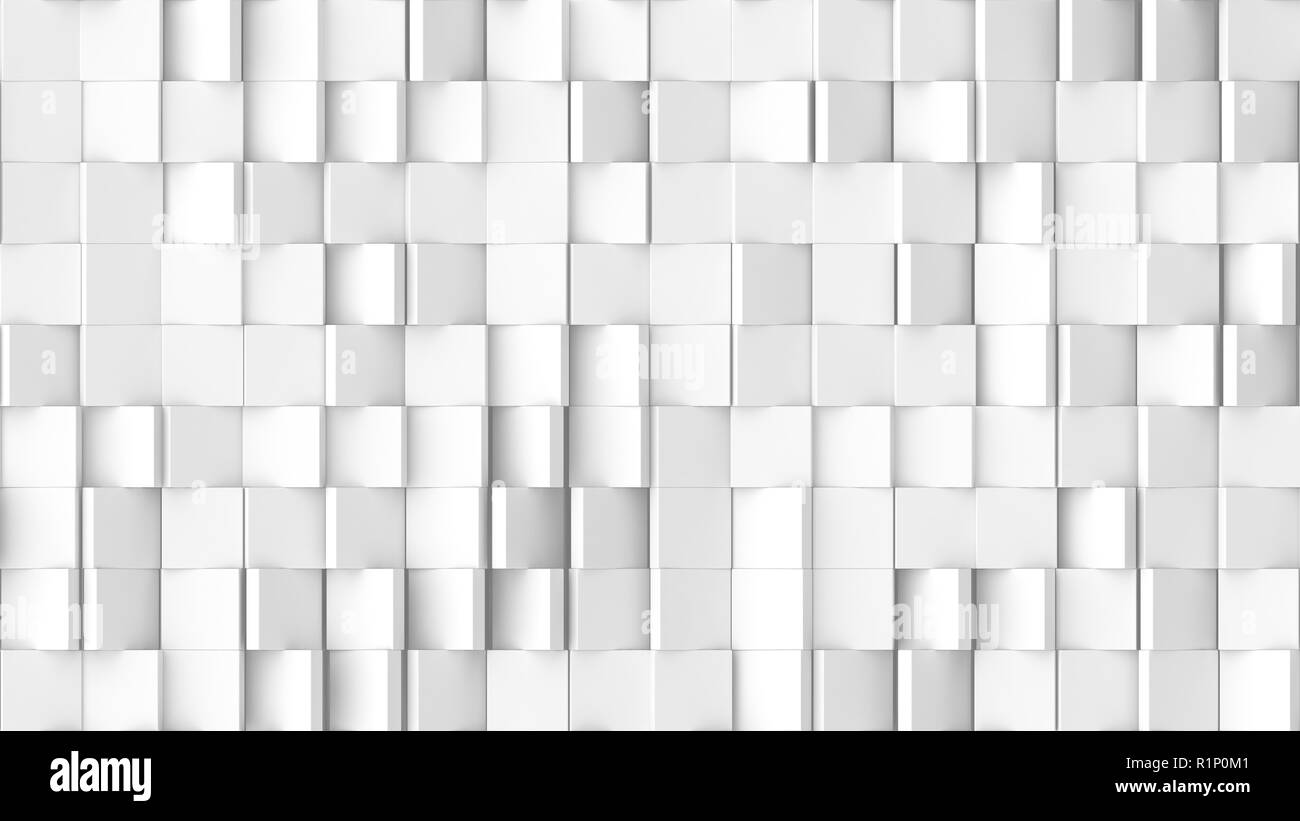 3d rendered texture of rotating tiles on a white background Stock Photo ...