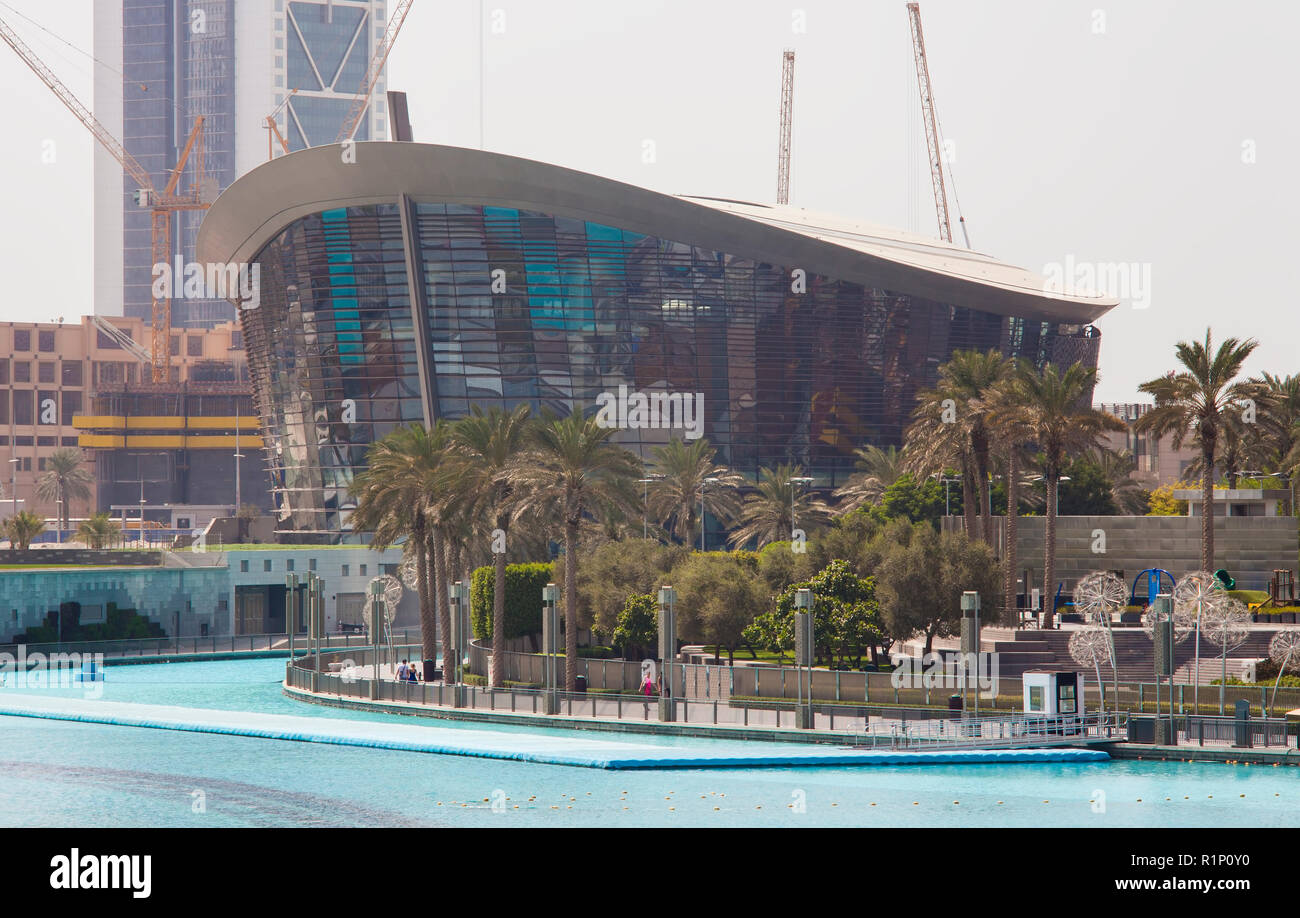 Opera building in Dubai city, UAE Stock Photo - Alamy