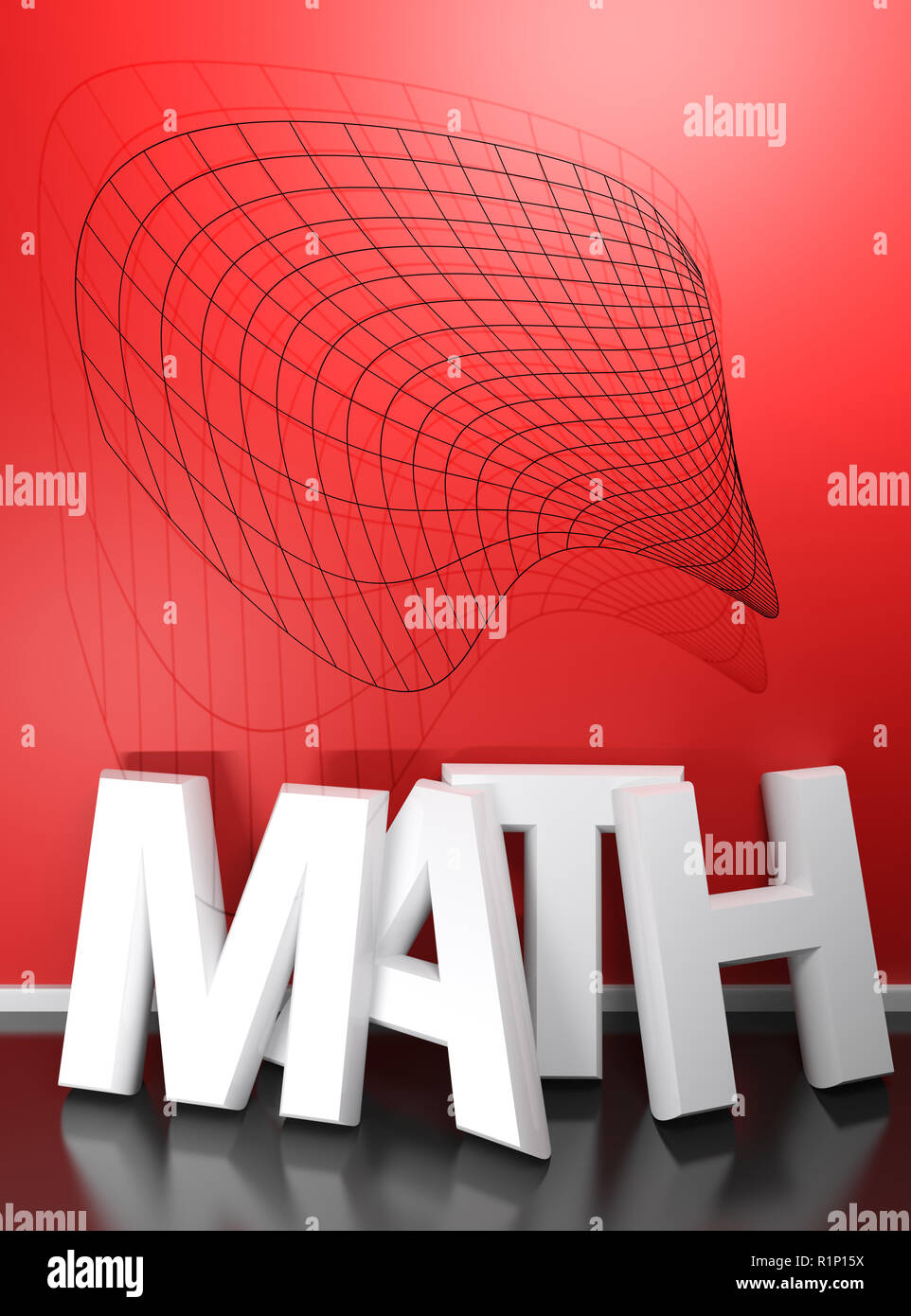 3d grid letters hi-res stock photography and images - Alamy