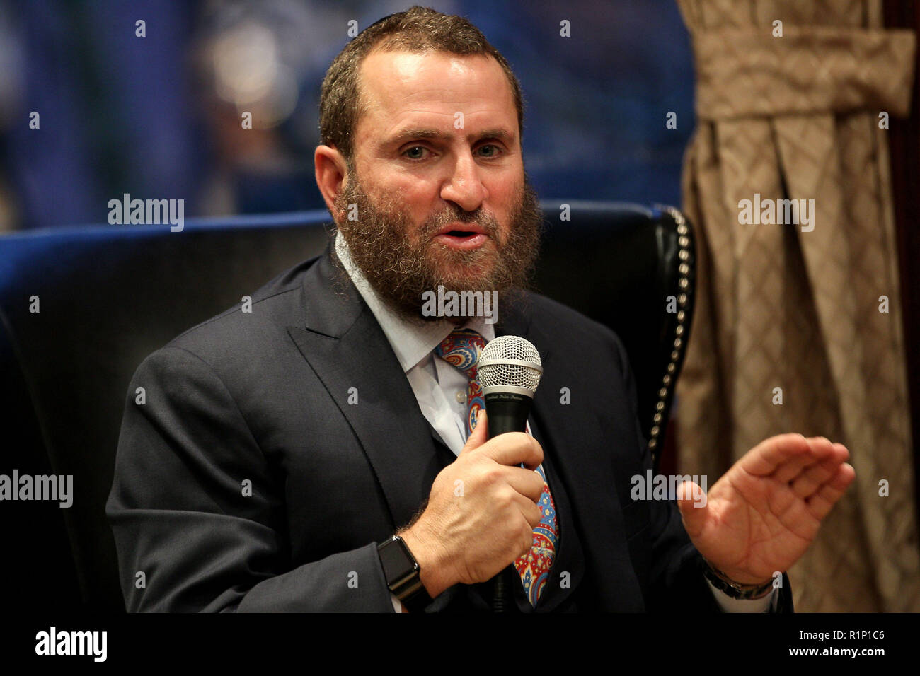 NEW YORK, NEW YORK - MARCH 14: Rabbi Shmuley Boteach in Conversation ...