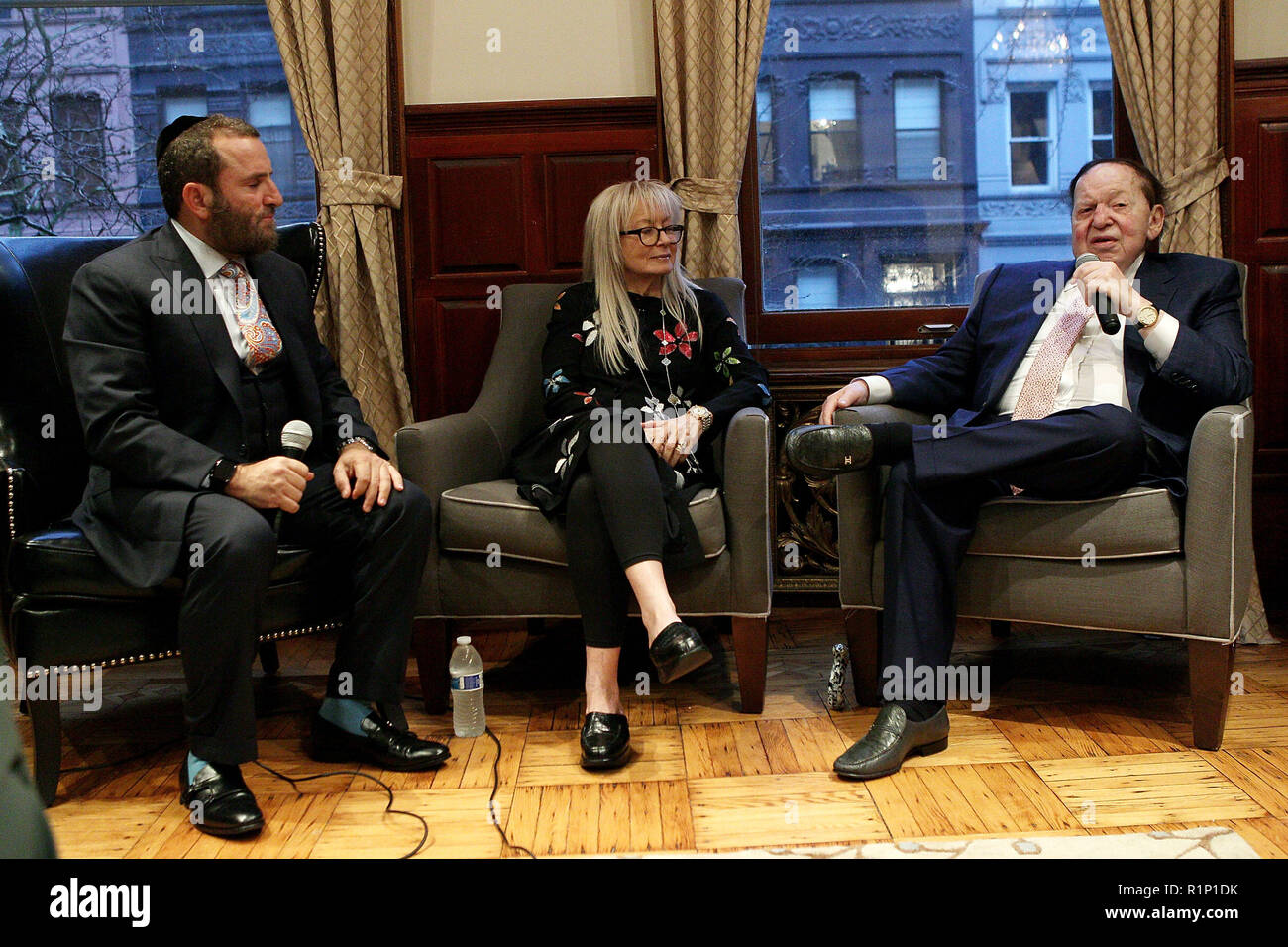 Sheldon Adelson And Miriam Adelson High Resolution Stock Photography ...