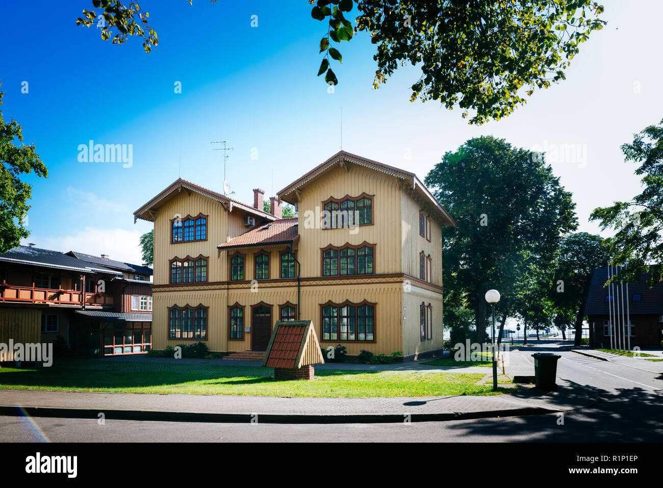 Juodkrantė is a quiet Lithuanian seaside resort village located on the ...