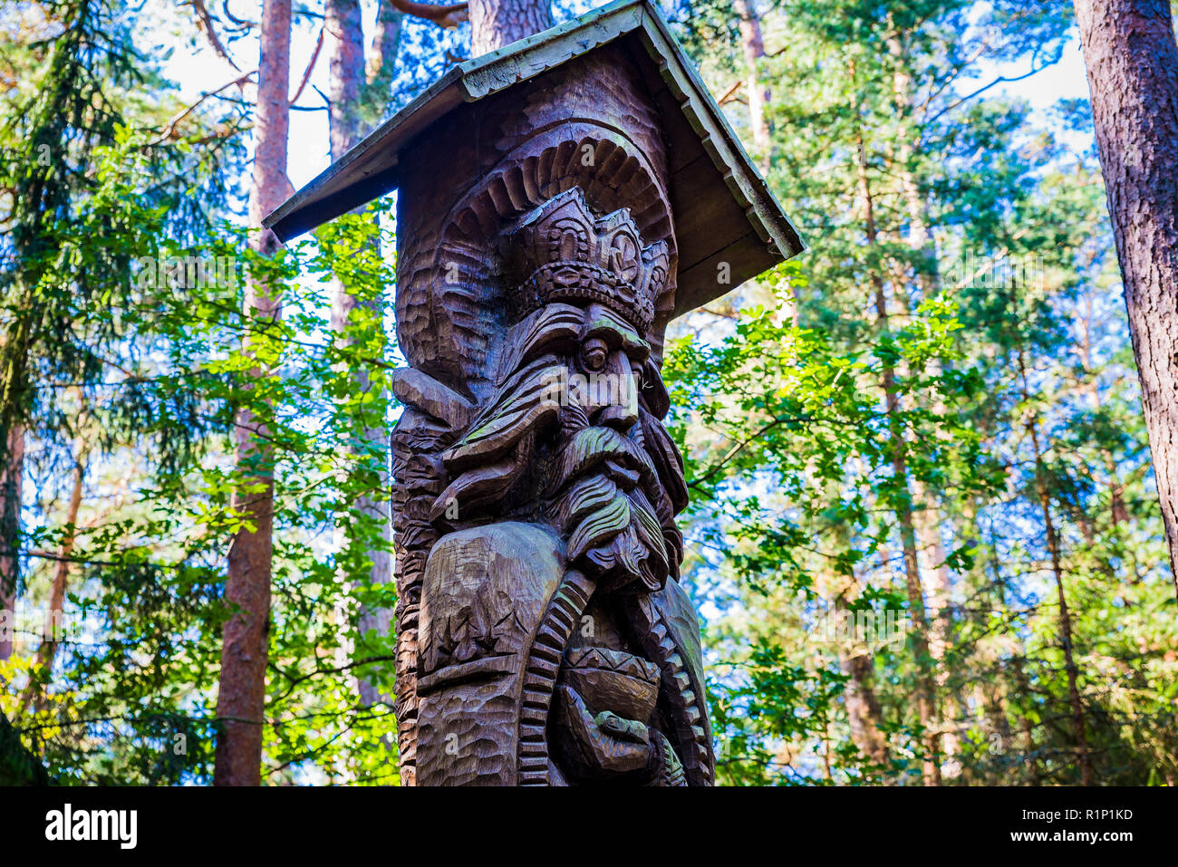 The Hill of Witches is an outdoor sculpture gallery near Juodkrantė ...
