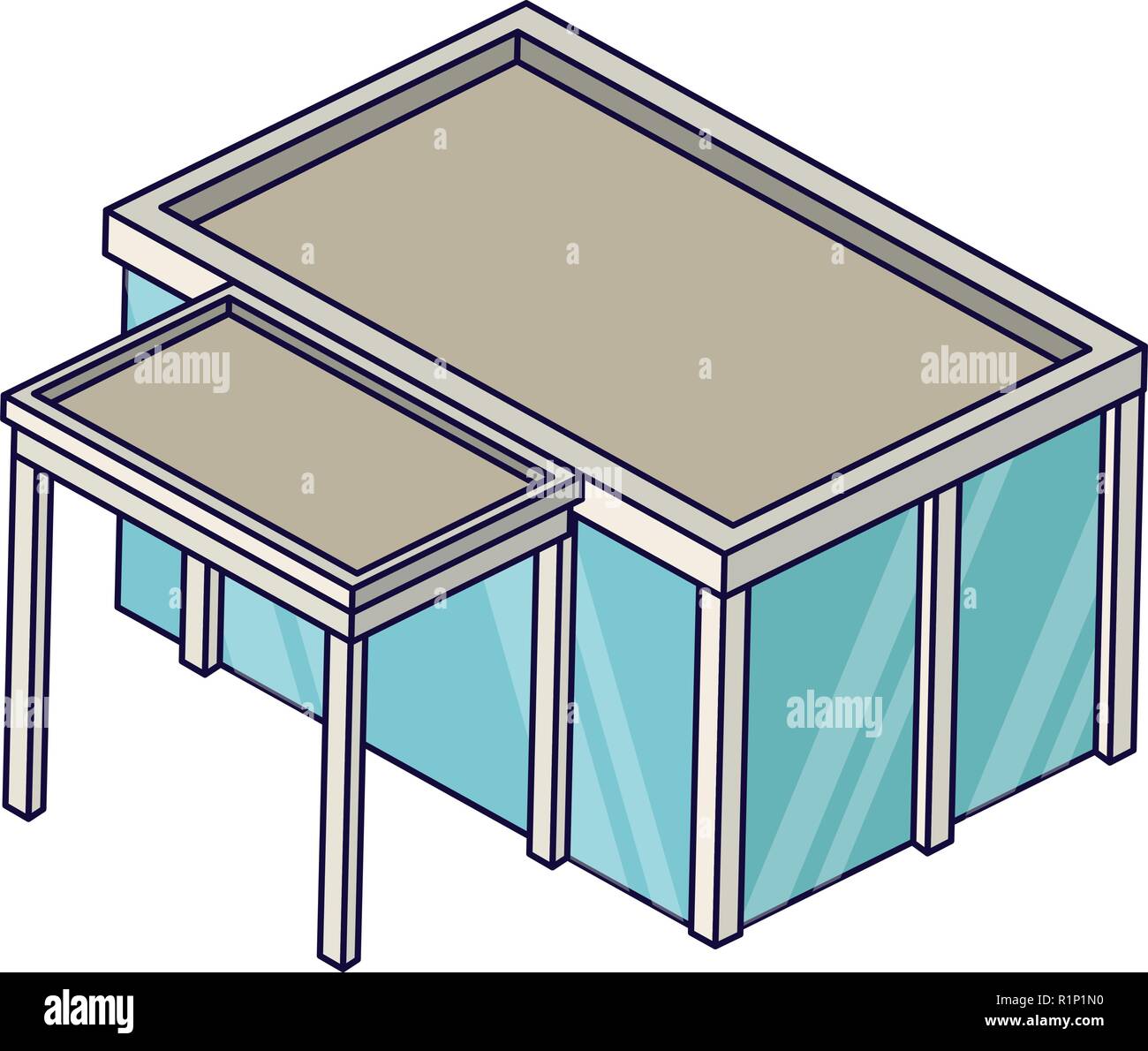 Lounge door window Stock Vector Images - Alamy