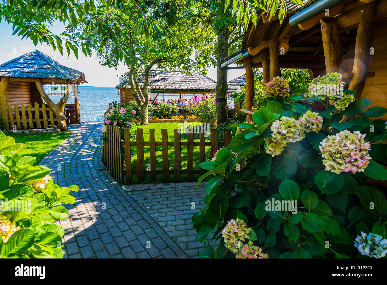 Lyra Restaurant. Preila, Curonian Spit, Neringa Municipality, Klaipeda ...