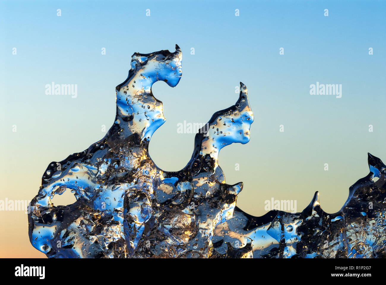 Selective focus melting transparent hi-res stock photography and images ...