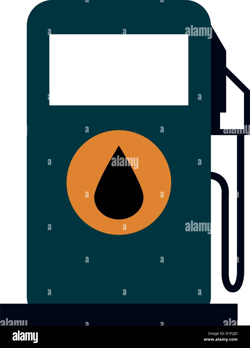 Fuel dispenser symbol isolated vector illustration graphic design Stock ...