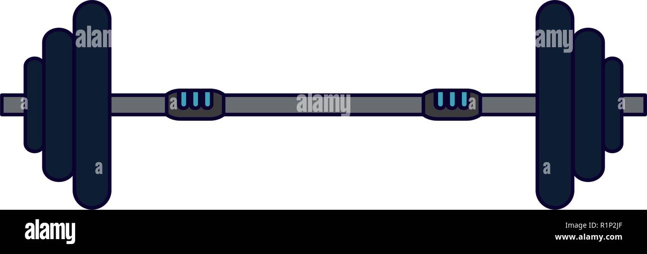 Gym dumbbell iron weights vector illustration graphic design Stock ...