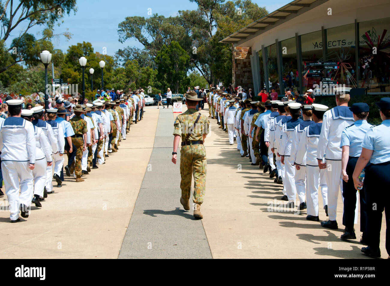 PERTH, AUSTRALIA - November 11, 2018: Centenary Remembrance Day at the ...