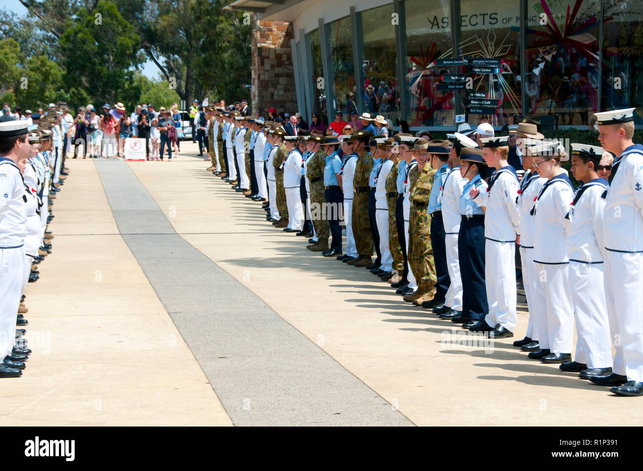 PERTH, AUSTRALIA - November 11, 2018: Centenary Remembrance Day at the ...