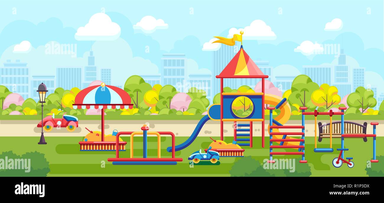 Environment park Stock Vector Images - Alamy