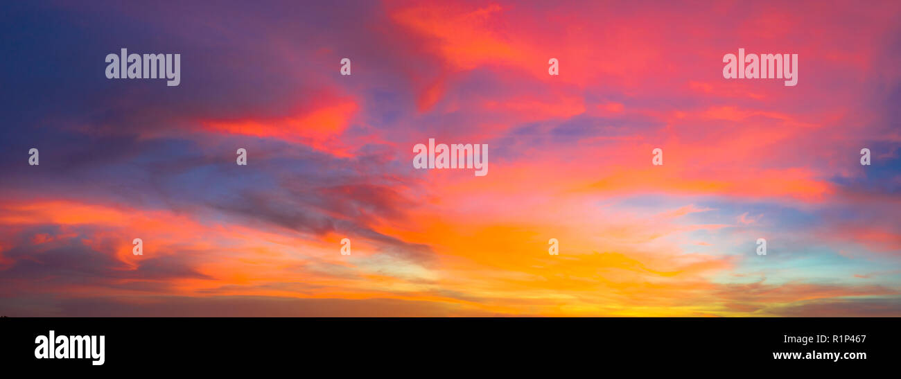 aerial view beautiful sunset in Mudong canal conect to Chalong bay ...
