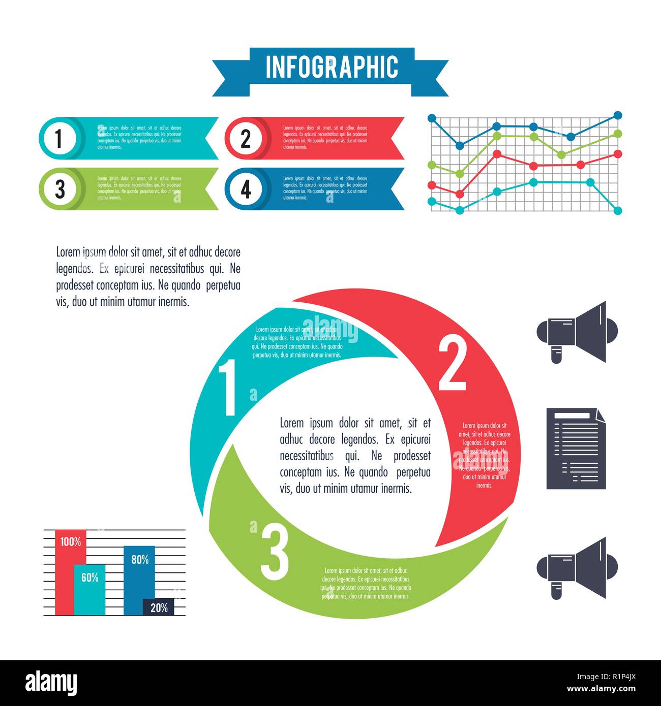 Communication styles infographic Stock Vector Images - Alamy