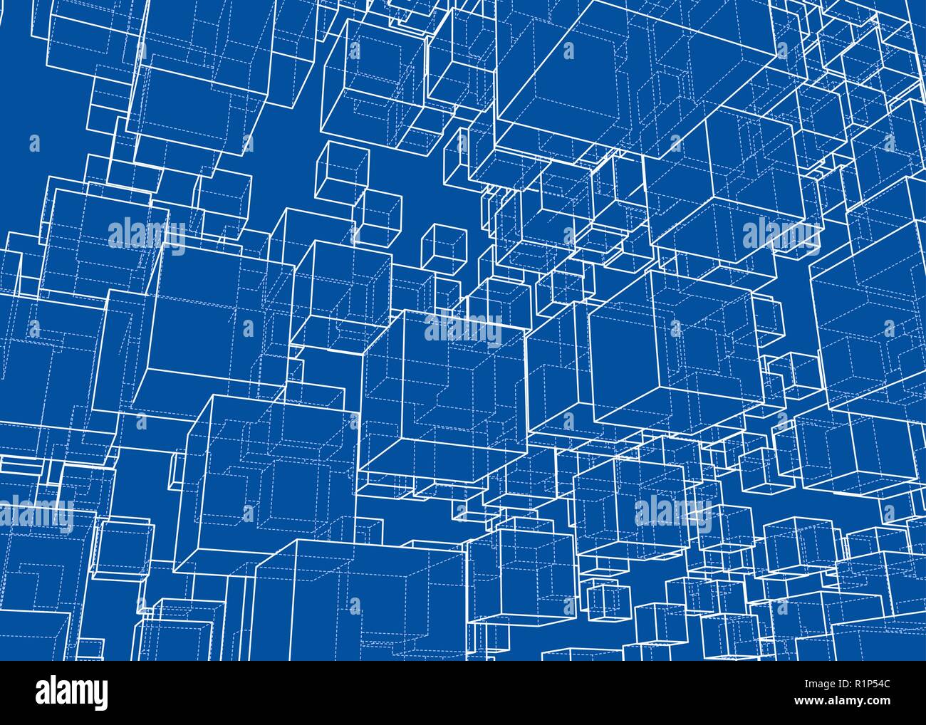 Vector abstract boxes background Stock Vector Image & Art - Alamy