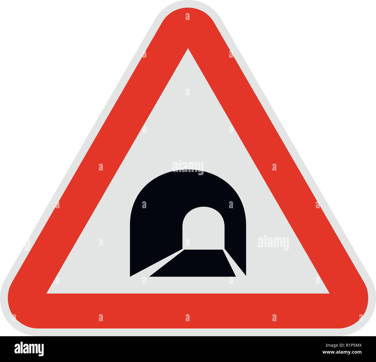 Tunnel icon. Flat illustration of tunnel vector icon for web Stock ...