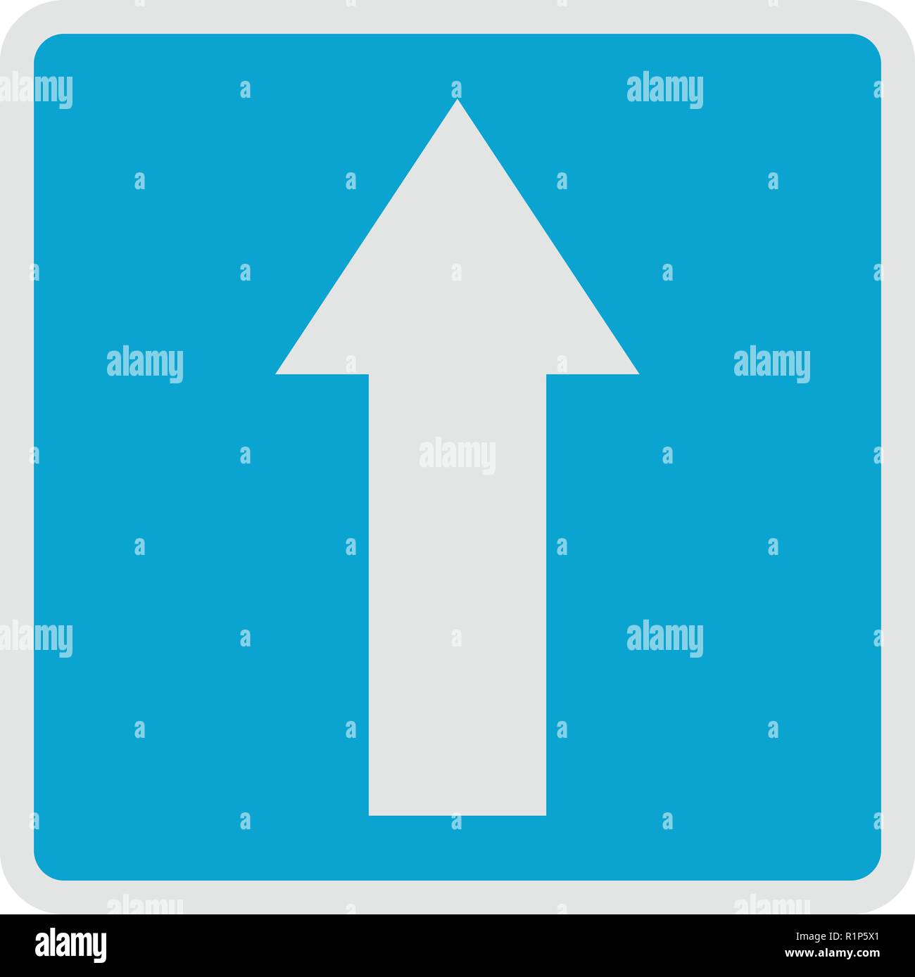 Motorway sign arrow Stock Vector Images - Alamy