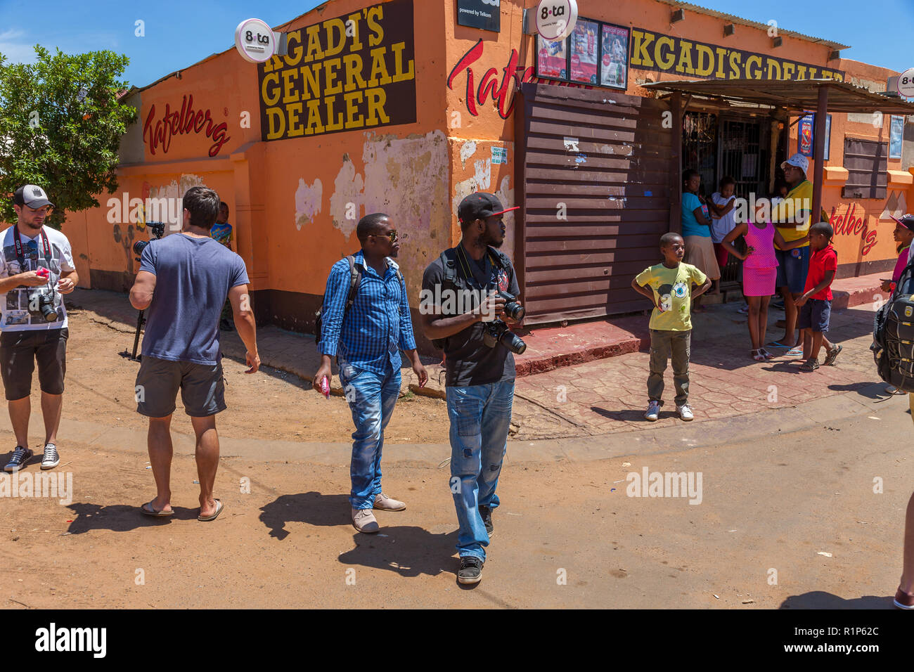 On the streets of Mamelodi, a township outside Pretoria, South Africa ...