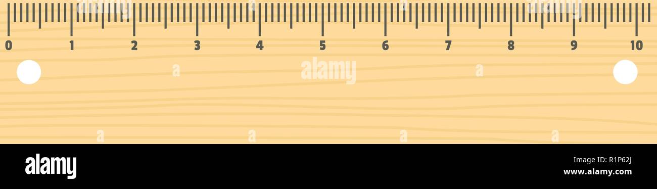 Short ruler icon. Flat illustration of short ruler vector icon for web ...