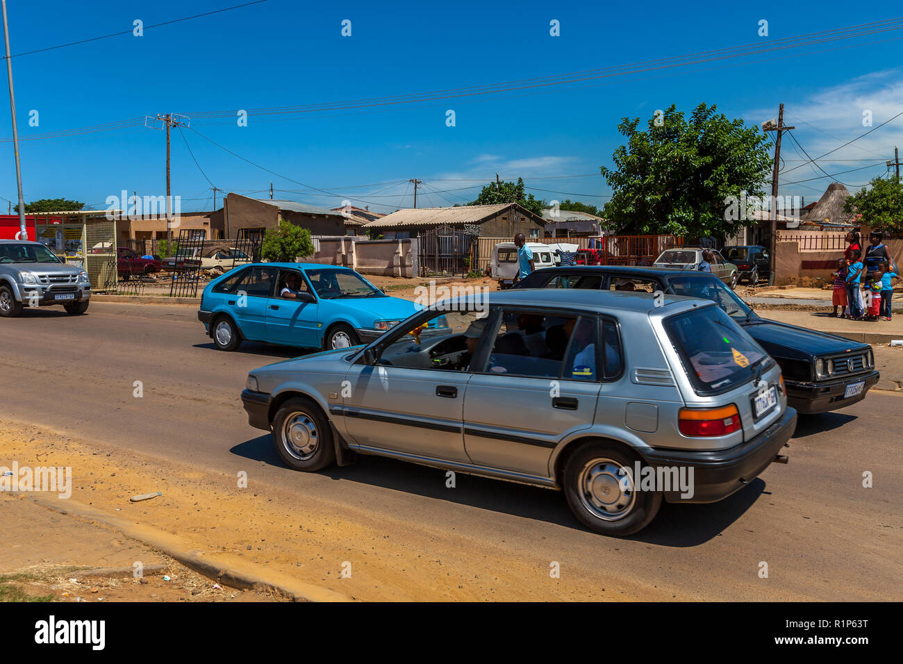 On the streets of Mamelodi, a township outside Pretoria, South Africa ...