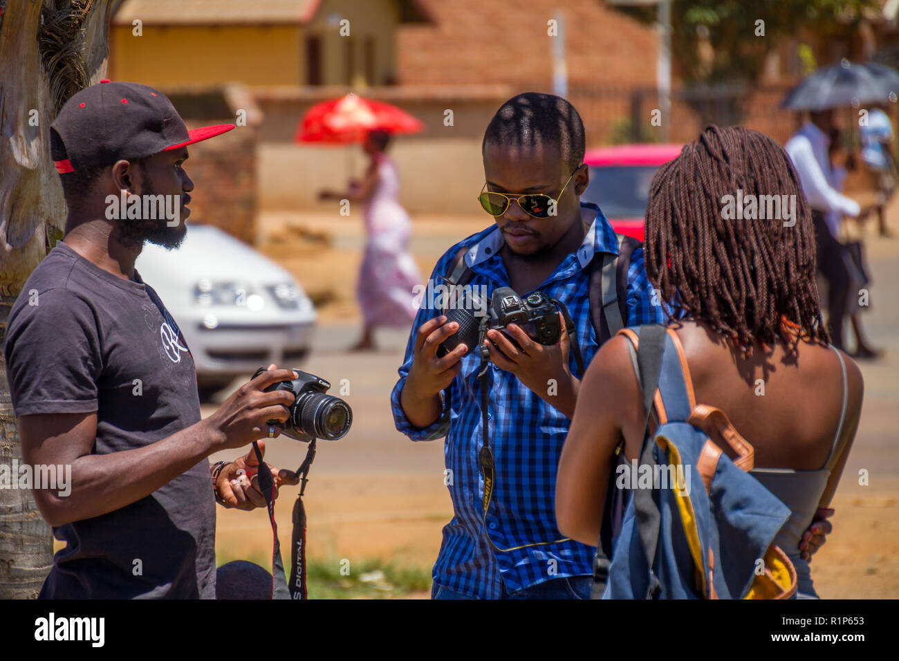 On the streets of Mamelodi, a township outside Pretoria, South Africa ...