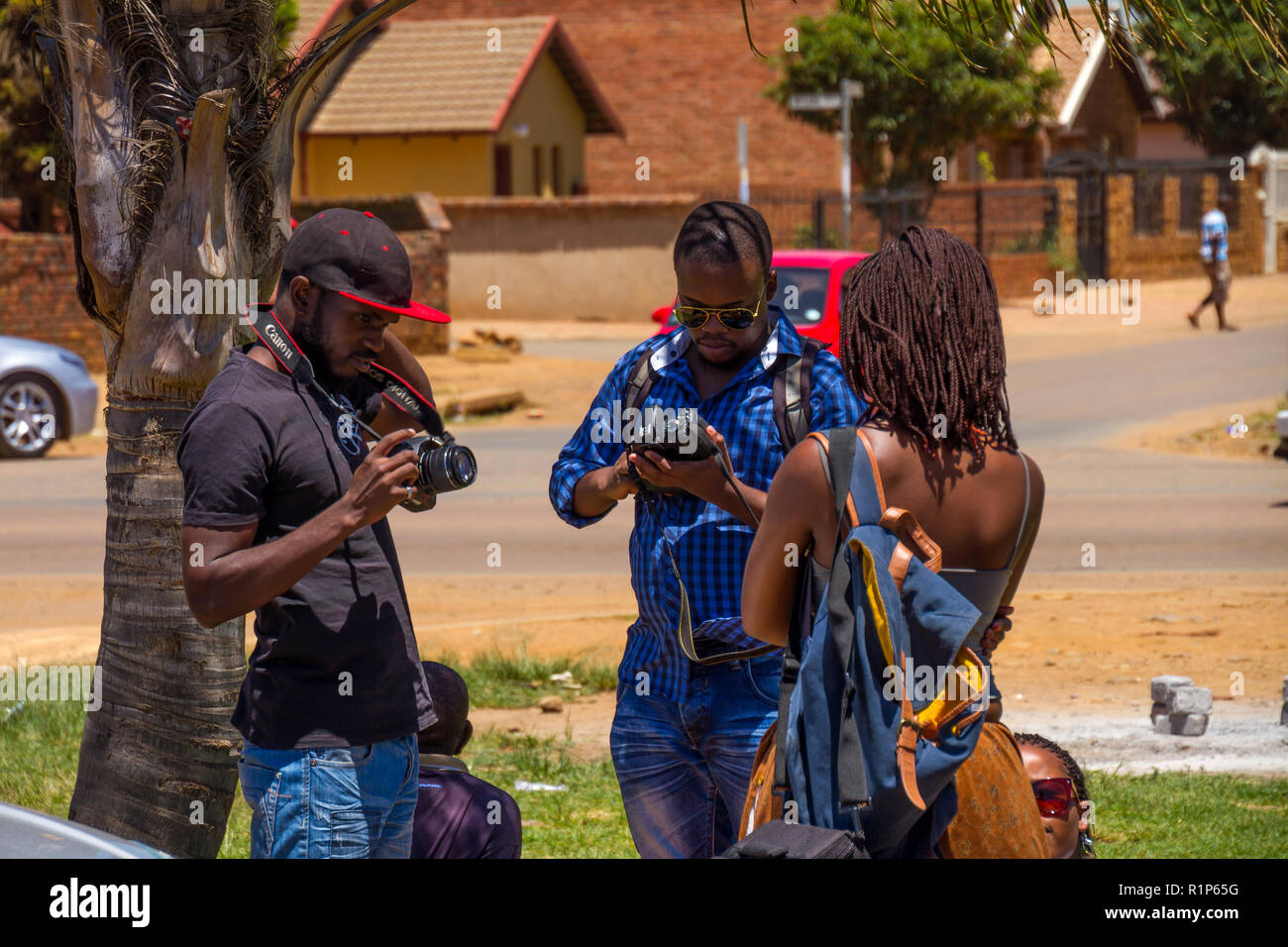 On the streets of Mamelodi, a township outside Pretoria, South Africa ...