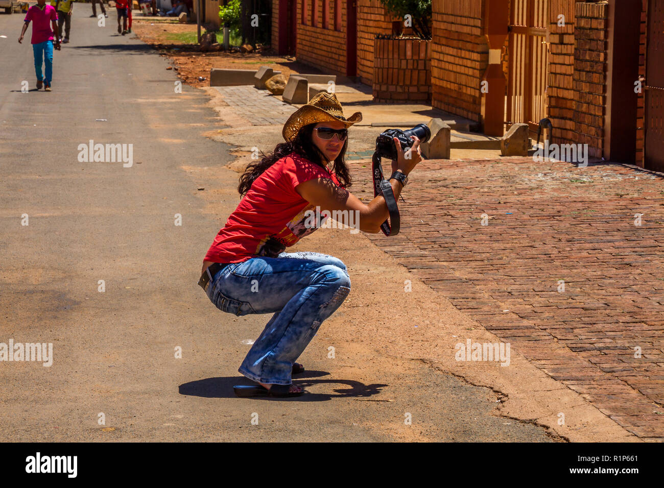 On the streets of Mamelodi, a township outside Pretoria, South Africa ...