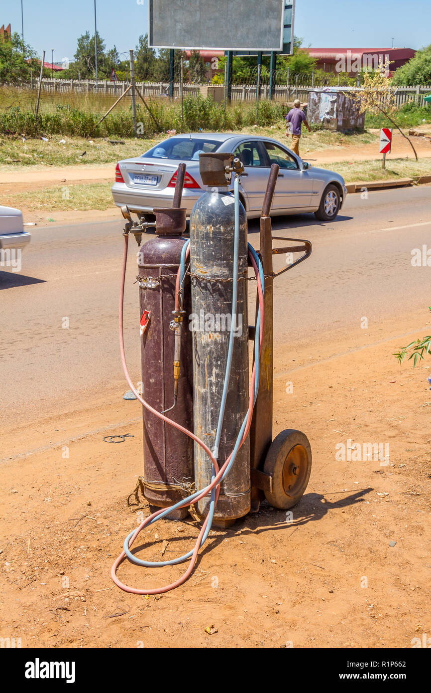 On the streets of Mamelodi, a township outside Pretoria, South Africa ...