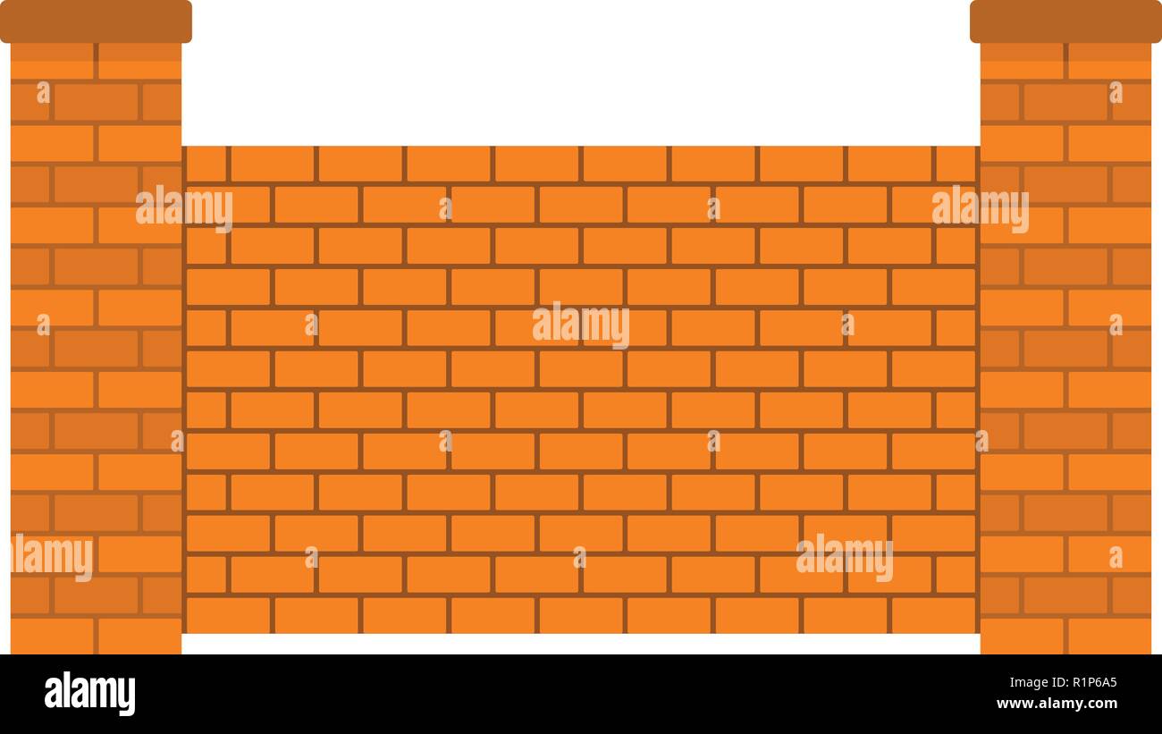 Red brick farm Stock Vector Images - Alamy