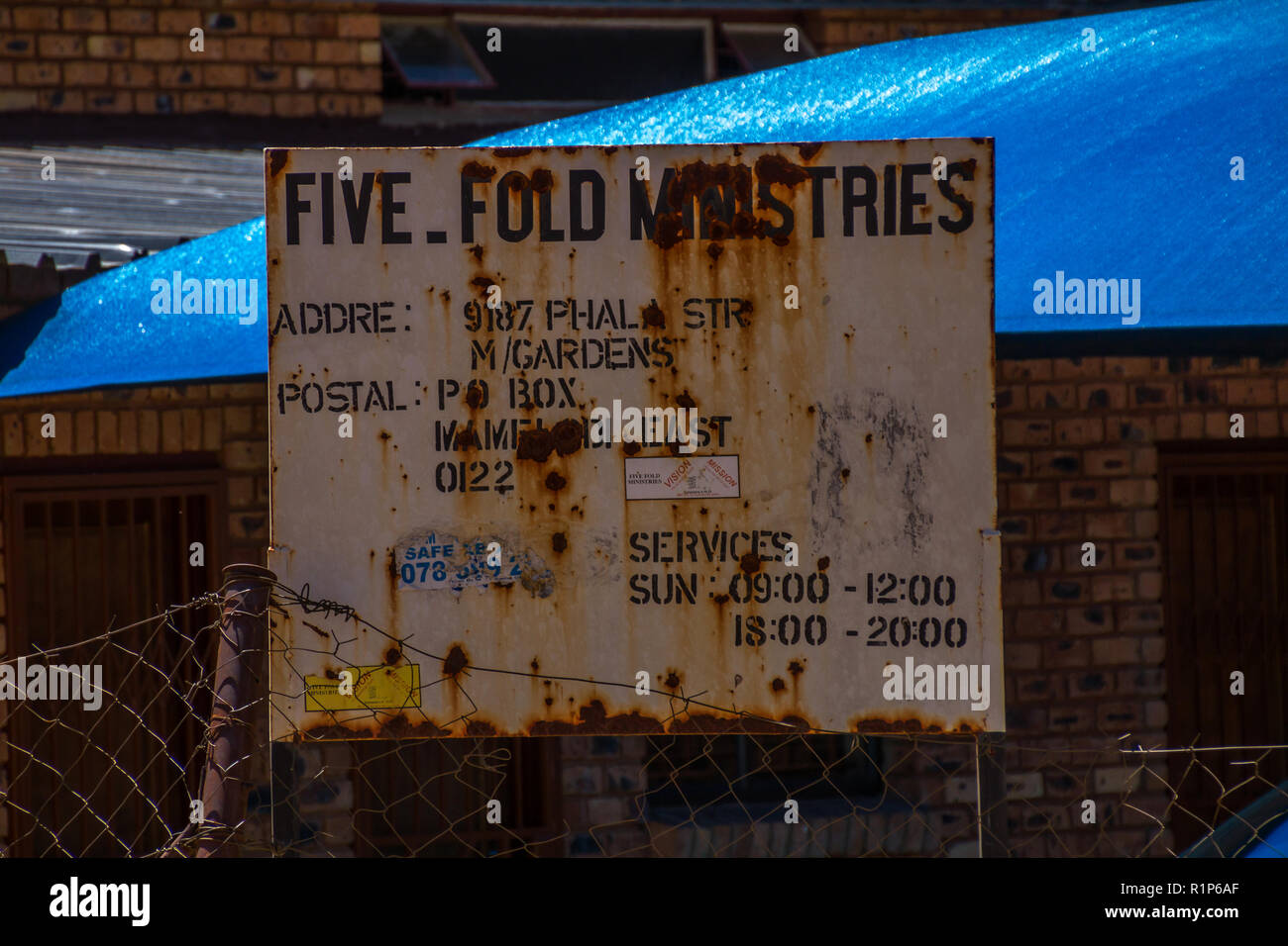 On the streets of Mamelodi, a township outside Pretoria, South Africa ...