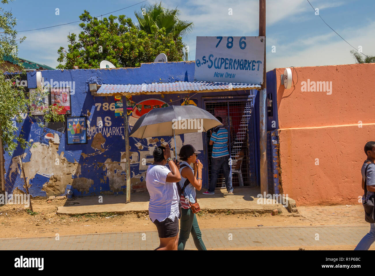 On the streets of Mamelodi, a township outside Pretoria, South Africa ...