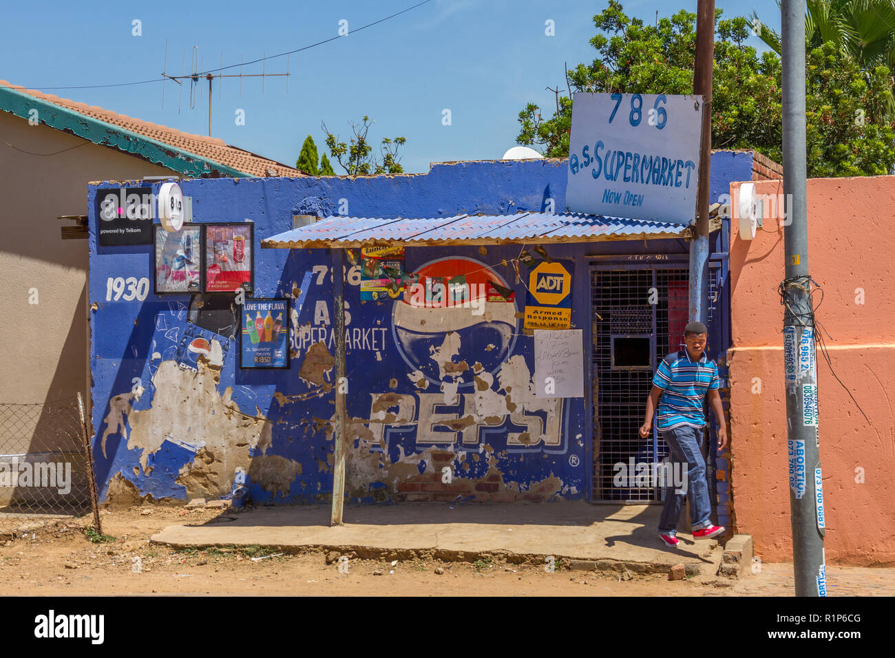 On the streets of Mamelodi, a township outside Pretoria, South Africa ...