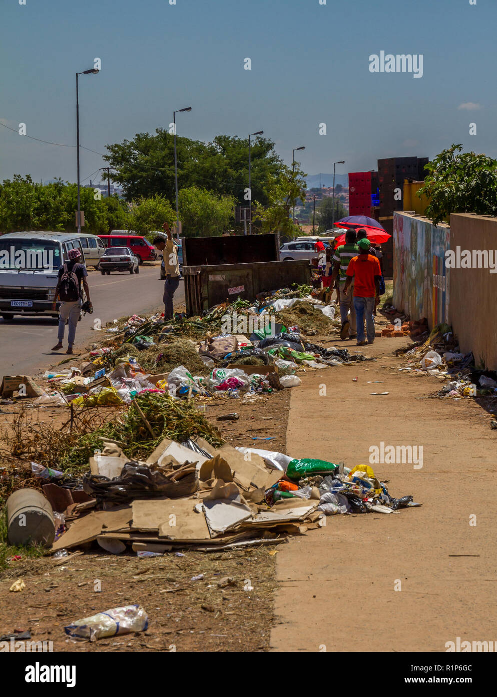 On the streets of Mamelodi, a township outside Pretoria, South Africa ...