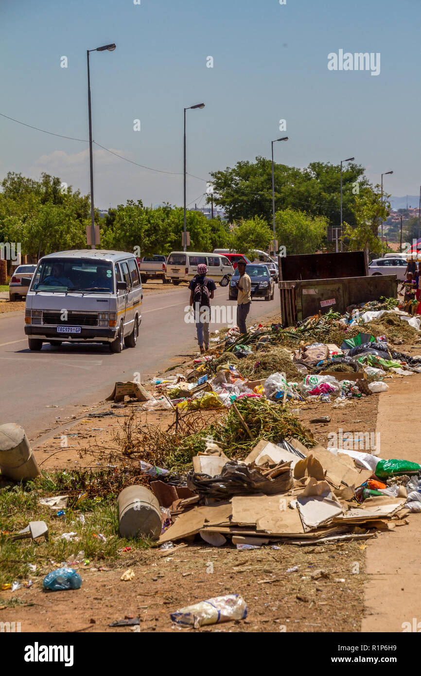 On the streets of Mamelodi, a township outside Pretoria, South Africa ...