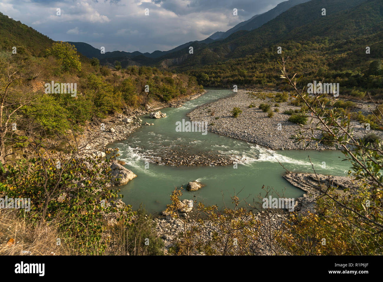 River vjosa hi-res stock photography and images - Alamy