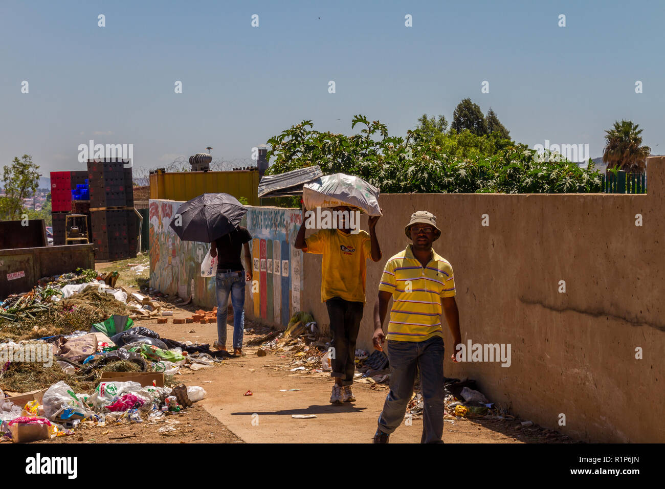 On the streets of Mamelodi, a township outside Pretoria, South Africa ...