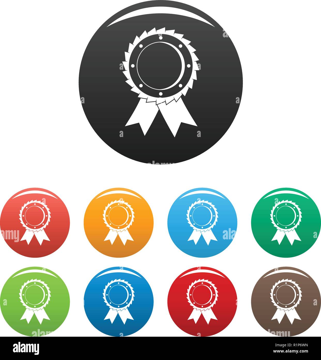 Award icon. Simple illustration of award vector icon isolated on white ...
