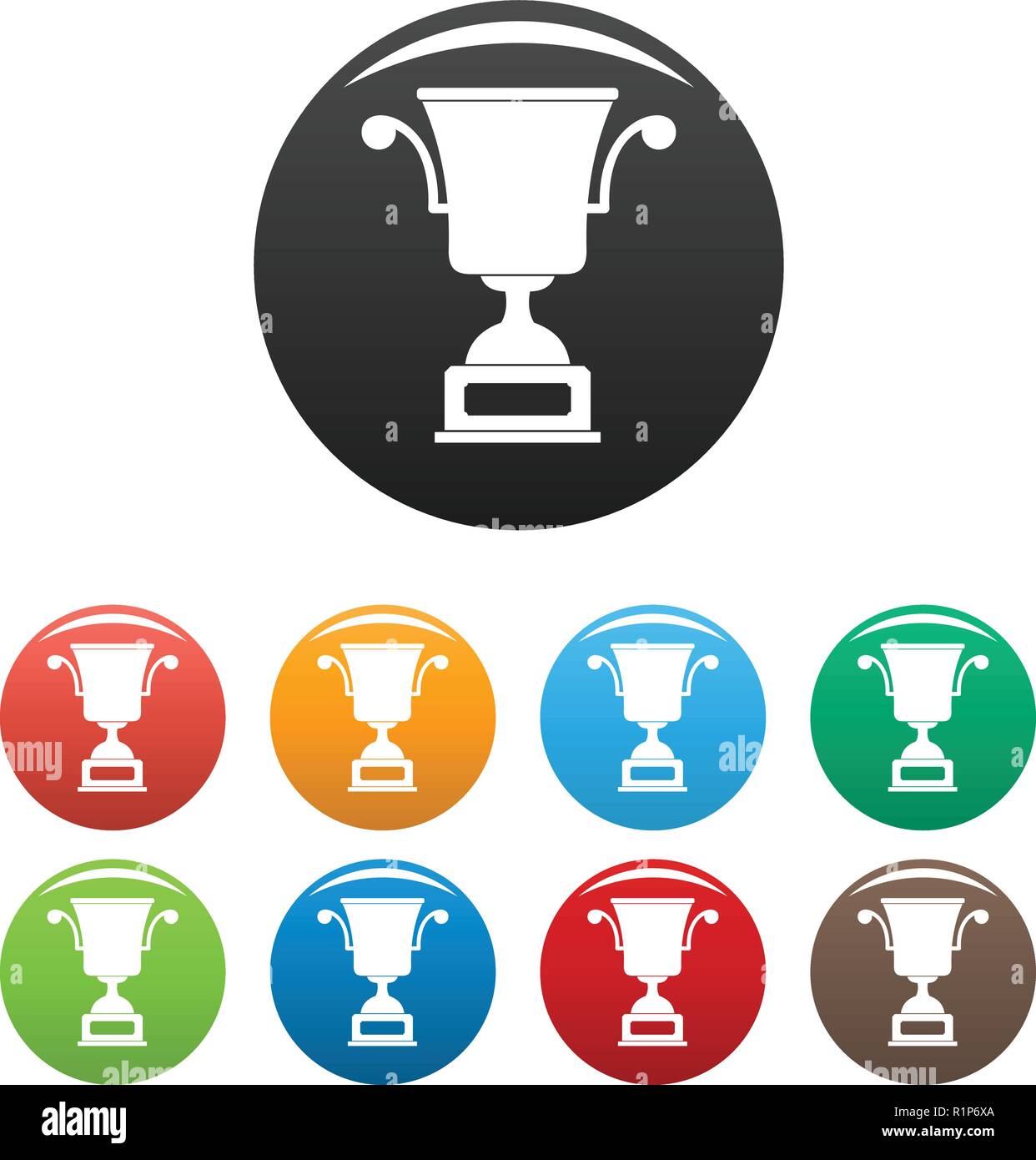 Cup award icon. Simple illustration of cup award vector icon for any ...