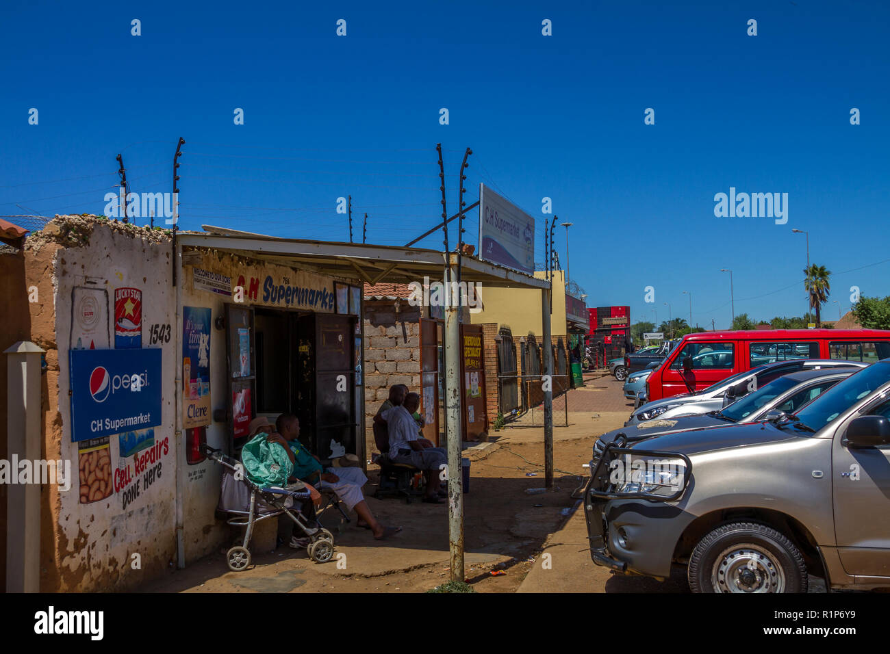 On the streets of Mamelodi, a township outside Pretoria, South Africa ...