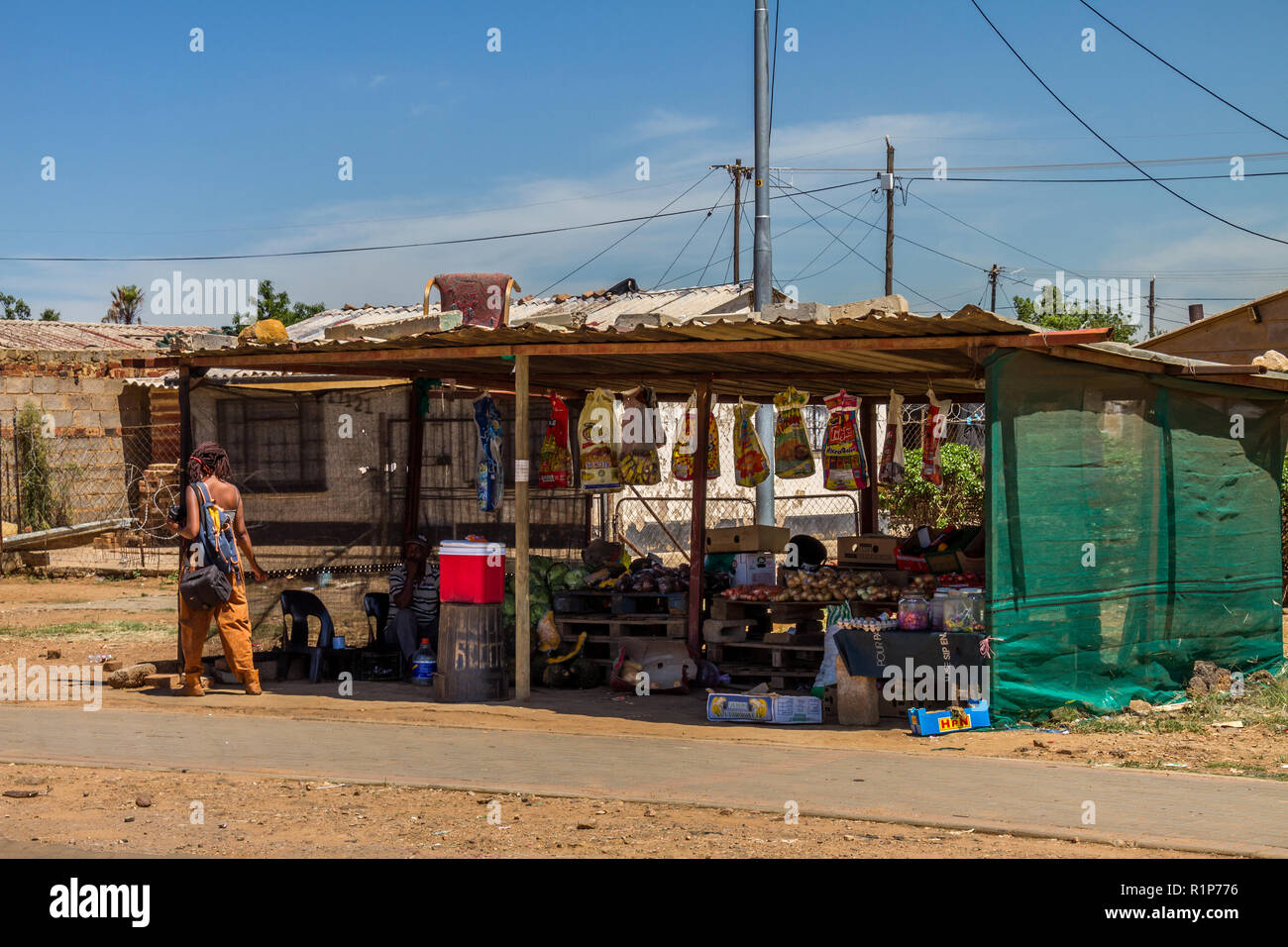 On the streets of Mamelodi, a township outside Pretoria, South Africa ...